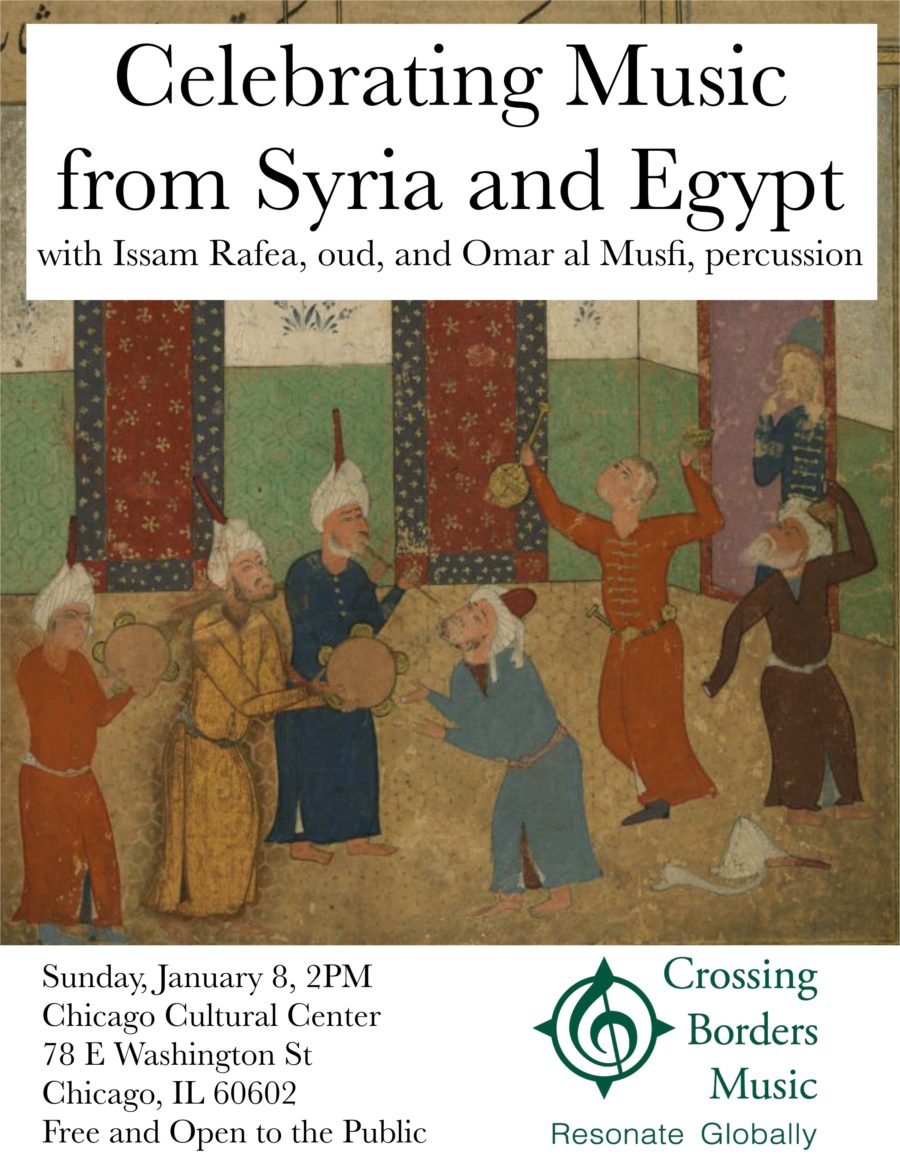 Celebrating Music from Syria and Egypt – Crossing Borders Music